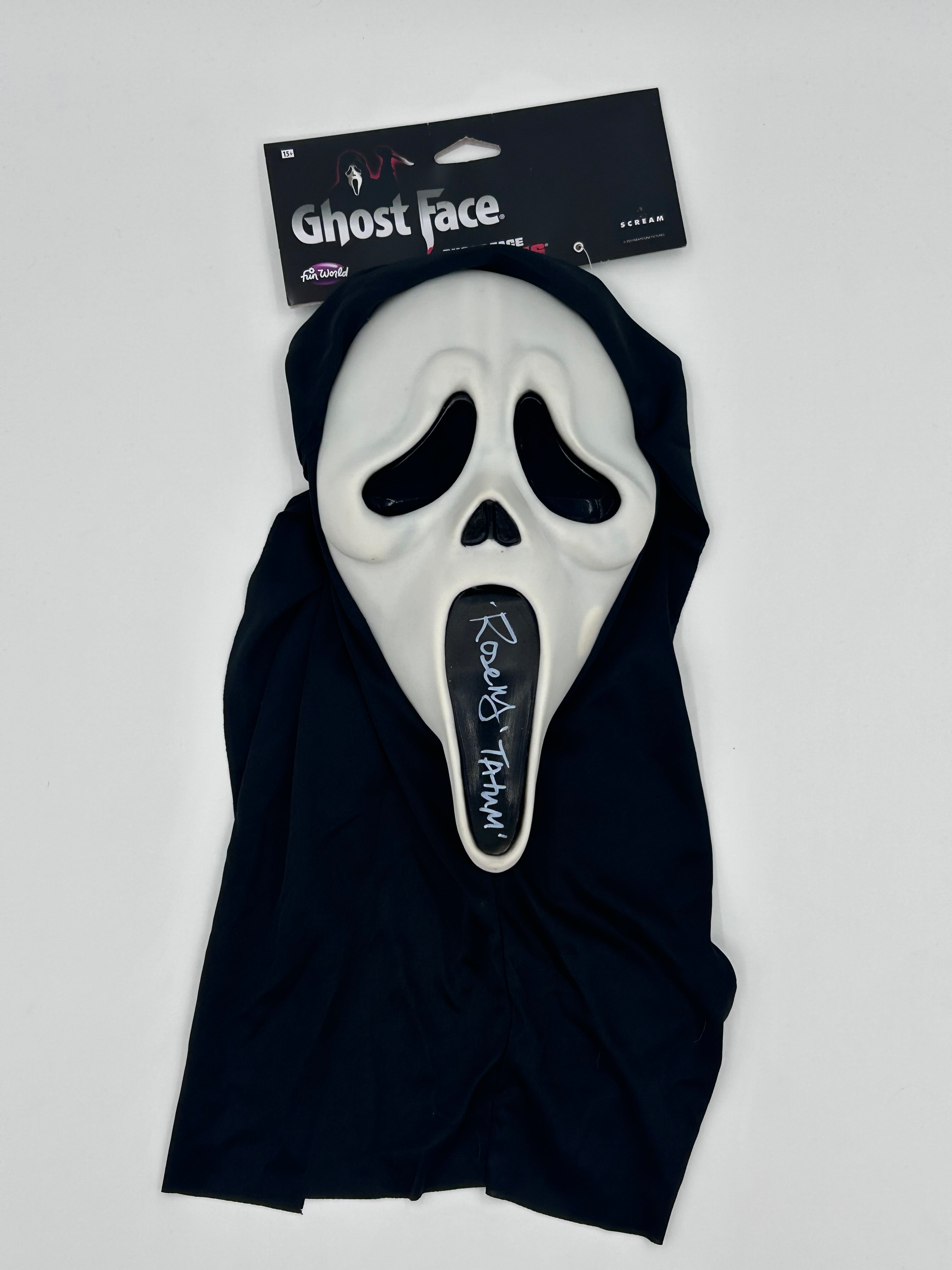 Rose McGowan Signed Ghostface Mask Inscribed "Tatum" (JSA Witnessed ...